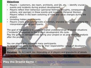 The Drama Game – Instructions & Material | PPTX