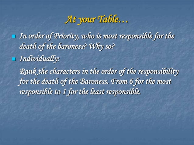 The drawbridge Exercise | PPT