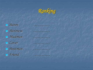 The drawbridge Exercise | PPT