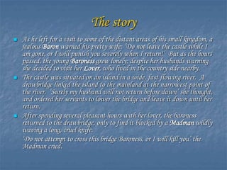 The drawbridge Exercise | PPT