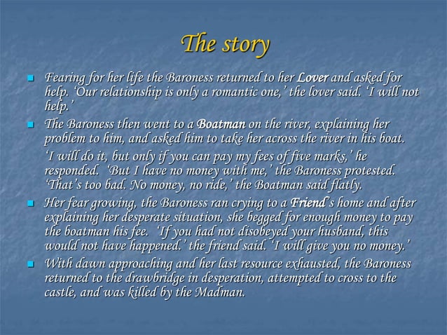 The drawbridge Exercise