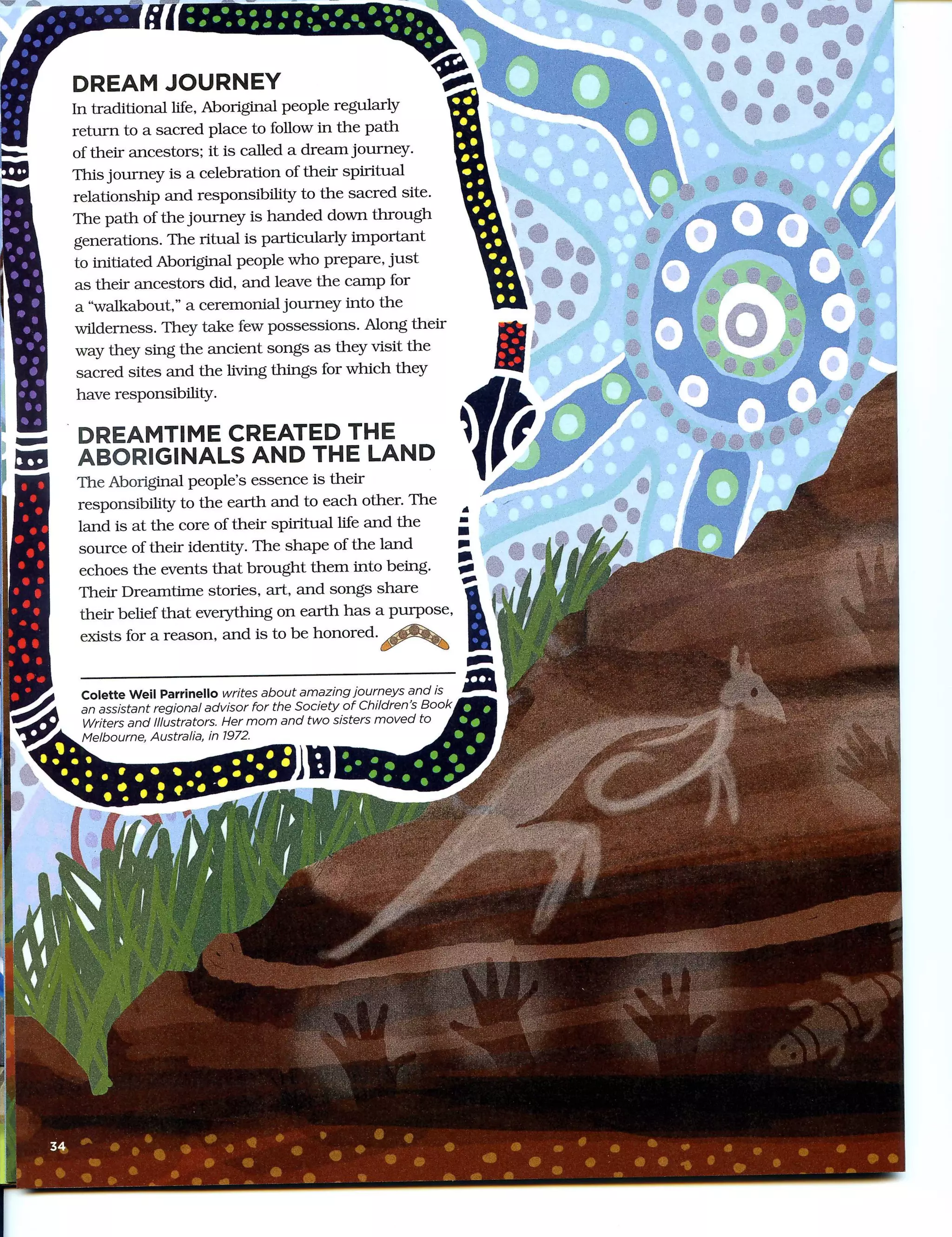 The Dreamtime of Australia's Aboriginal People, reprinted with ...