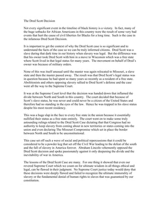 The dred scott decision | DOC