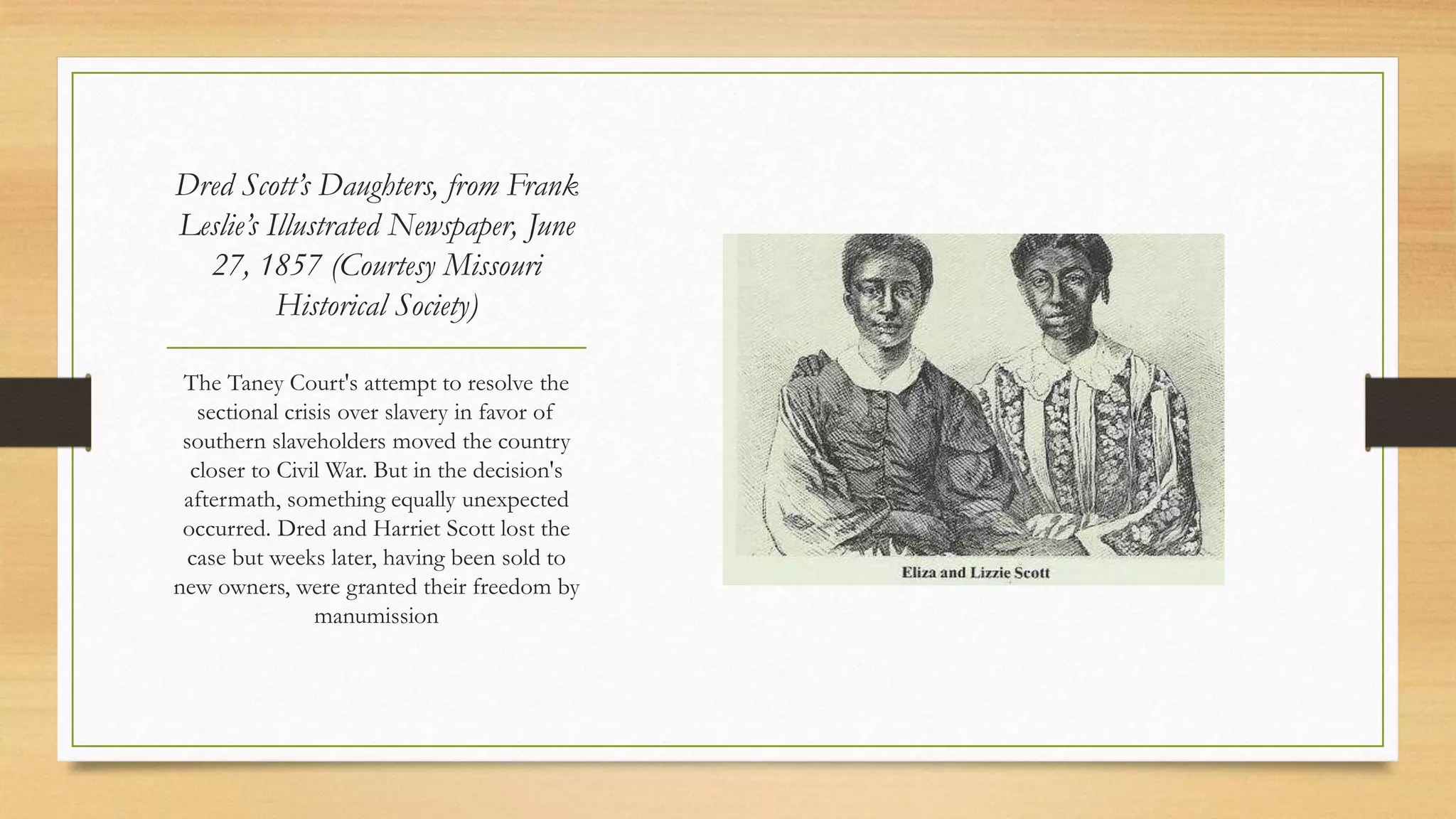 The Dred Scott Decision | PPTX