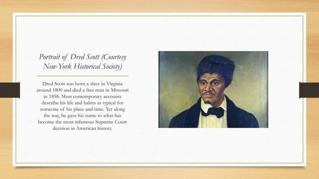 The Dred Scott Decision | PPTX