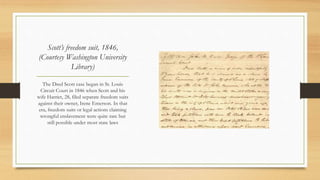 The Dred Scott Decision | PPTX
