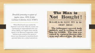 The Dred Scott Decision | PPTX