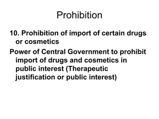 THE DRUGS AND COSMETICS ACT, 1940.ppt