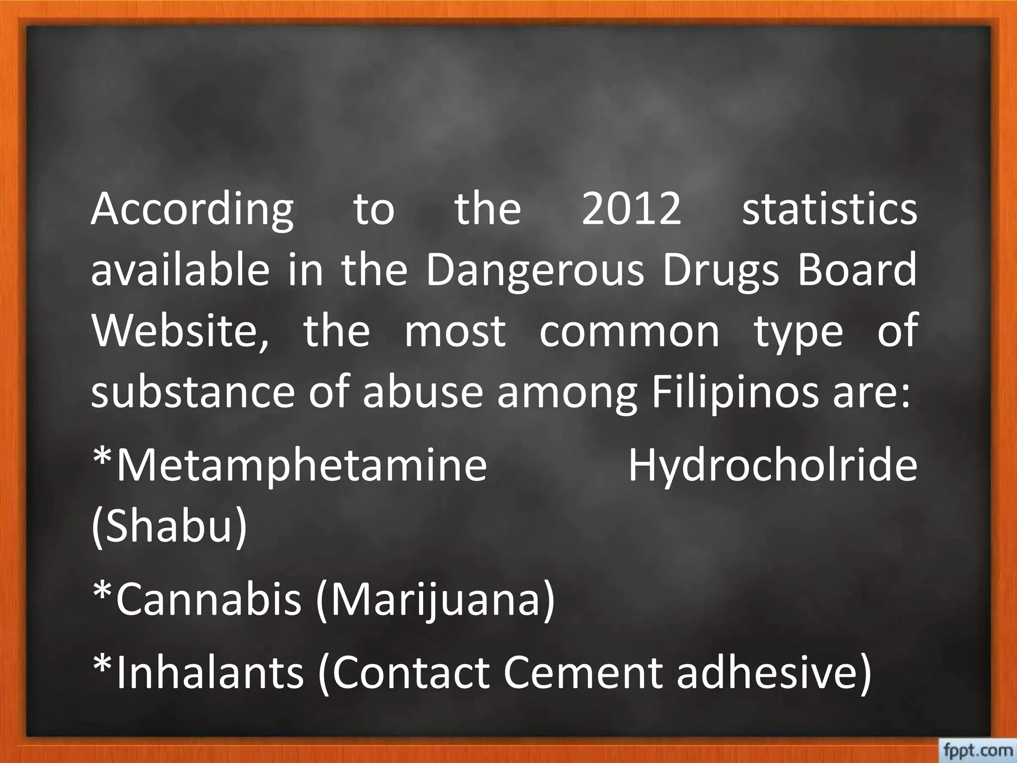The Drug Scenario in the Philippines | PPTX