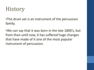 The drum kit | PPTX