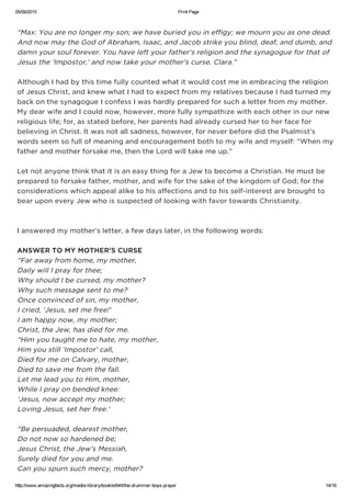 The drummer boys prayer | PDF