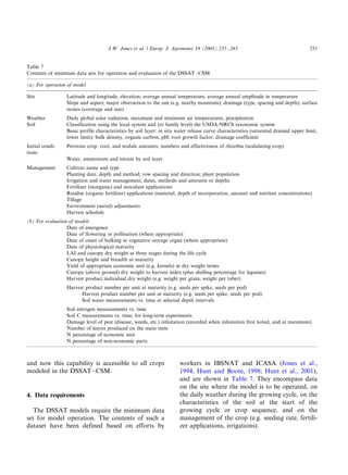 The dssat cropping system model | PDF