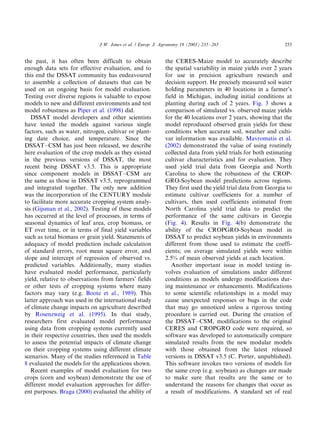 The dssat cropping system model | PDF