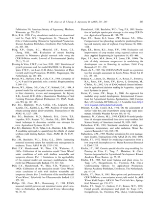 The dssat cropping system model | PDF