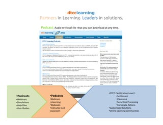 The Dtcc Learning Group Pp Mc | PPT