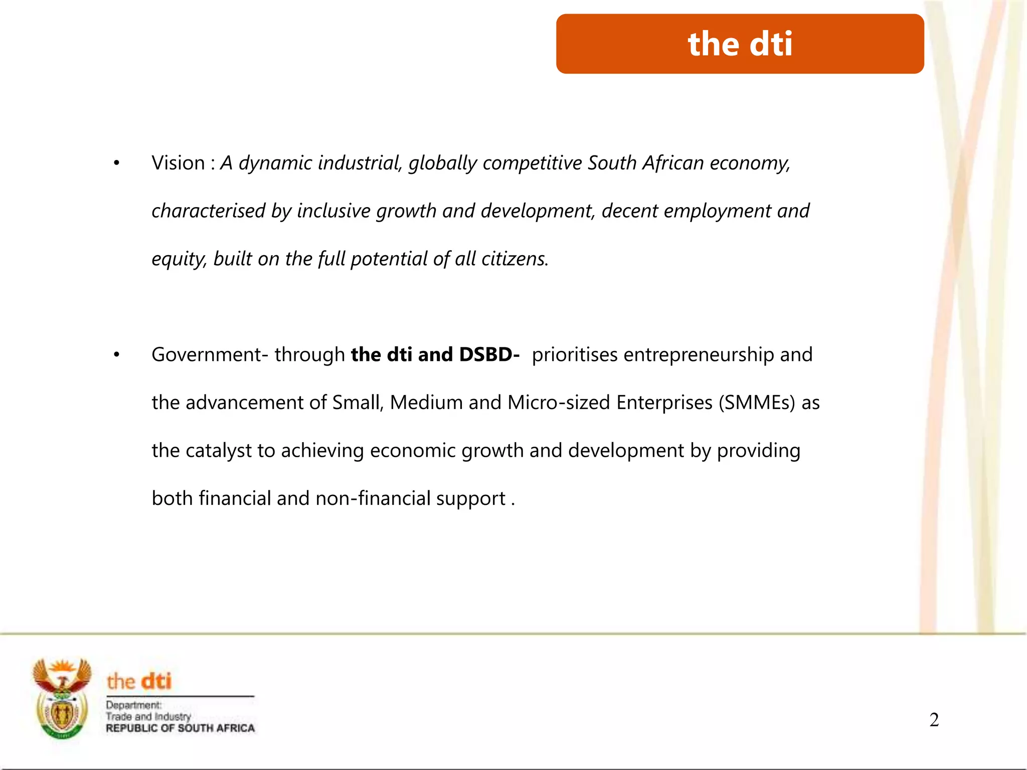 The DTI business infoload 2016 | PPT