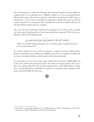 An Explanation of the Duaa of Qunoot during the Witr Prayer | PDF