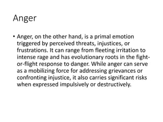 The Duality of Pride and Anger: Their Intricate Interplay in Human ...