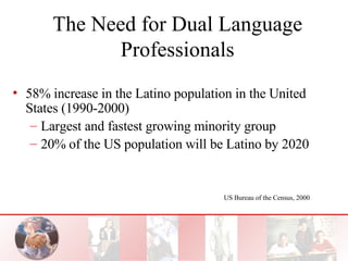 The Dual Language Professional NABE 2006 | PDF