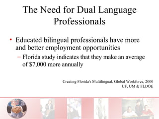The Dual Language Professional NABE 2006 | PDF