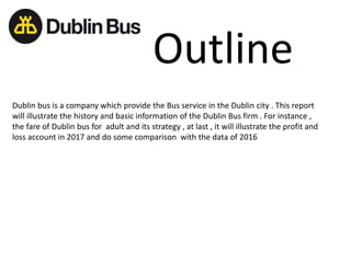 The dublin bus | PPTX