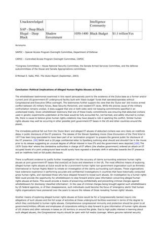 The Dulce Report | PDF