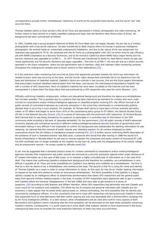 The Dulce Report | PDF