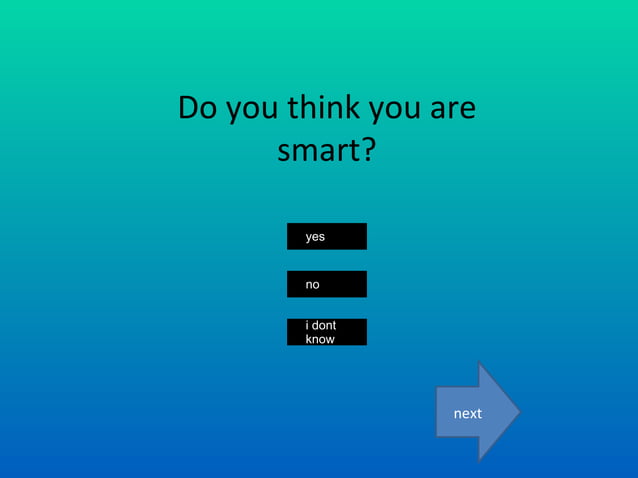 The dumb smart game | PPT