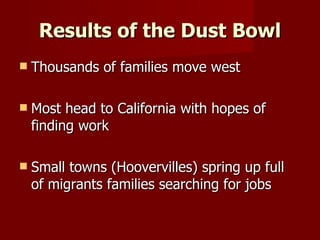 The Dust Bowl. | PPT