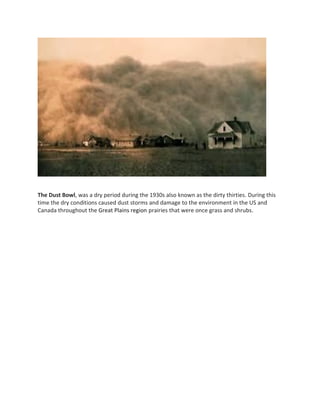 The dust bowl | PDF
