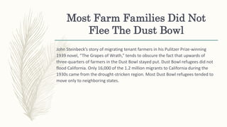 The dust bowl | PPT