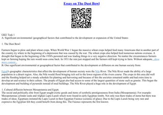 The Dust Bowl Summary | PDF