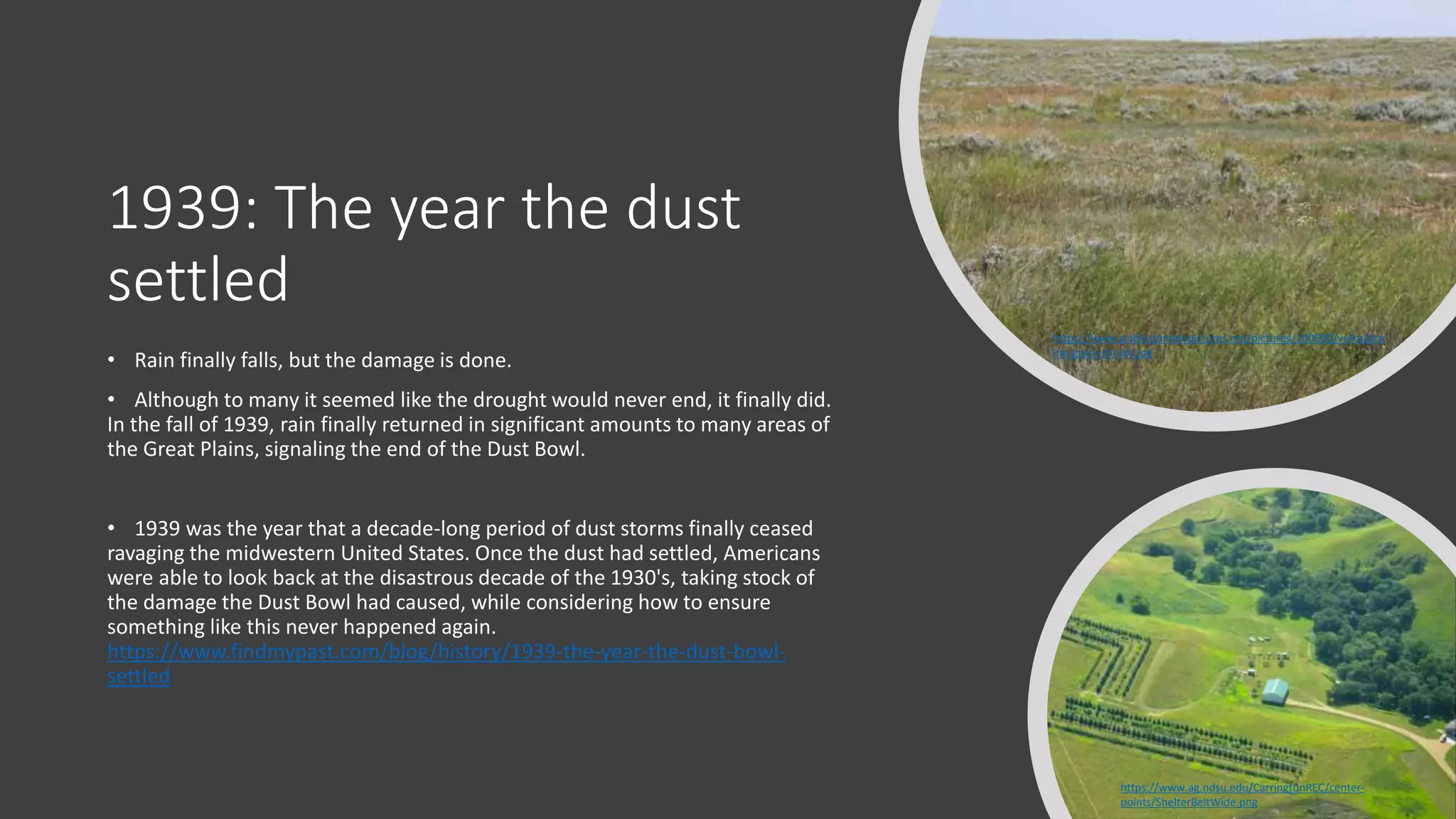 The dust bowl, then and now | PPTX
