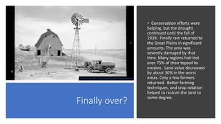 The dust bowl, then and now | PPTX