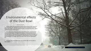 The dust bowl, then and now | PPTX