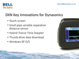 The DXN Portable Ultrasonic Flow Meter | PPTX
