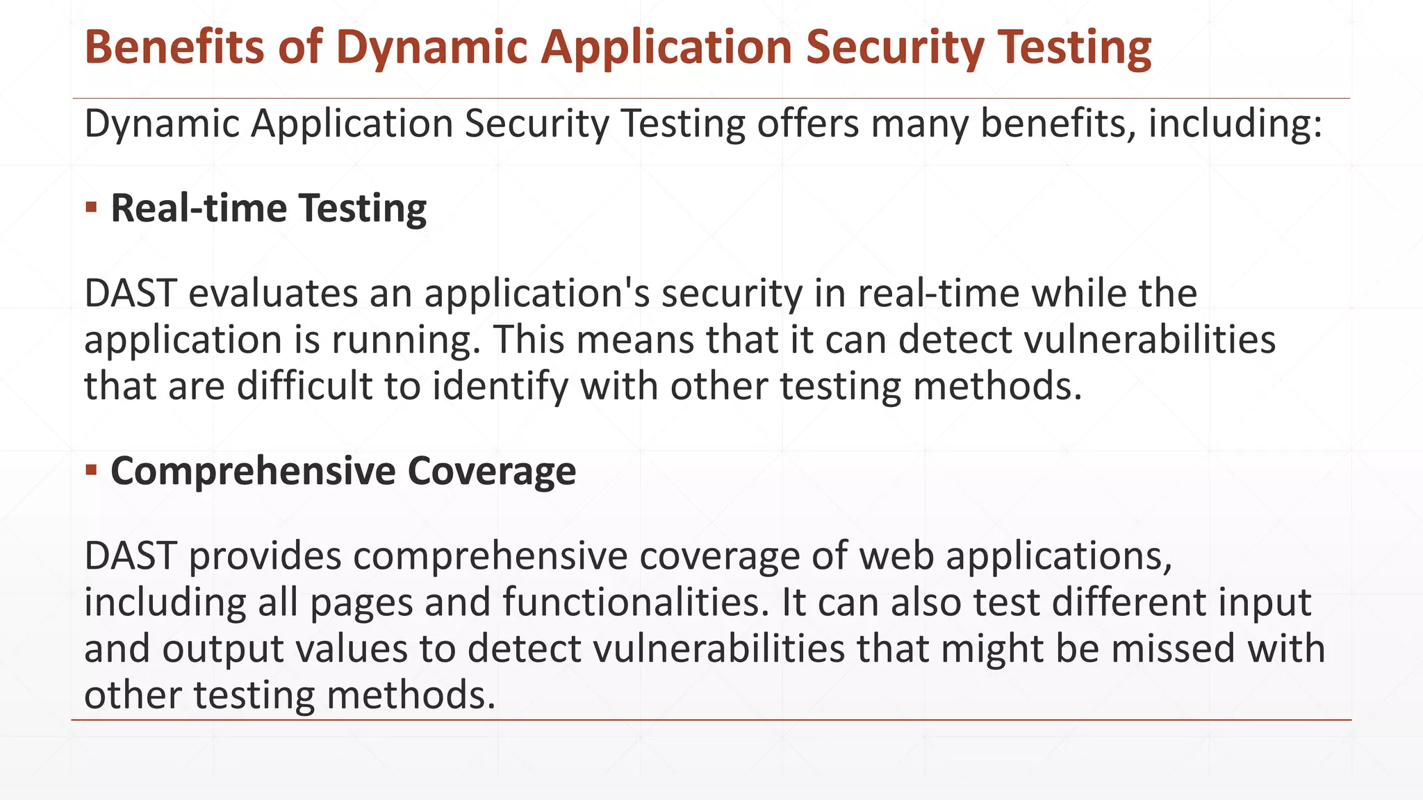 The Dynamic Application Security Testing Process: A Step-by-Step Guide ...