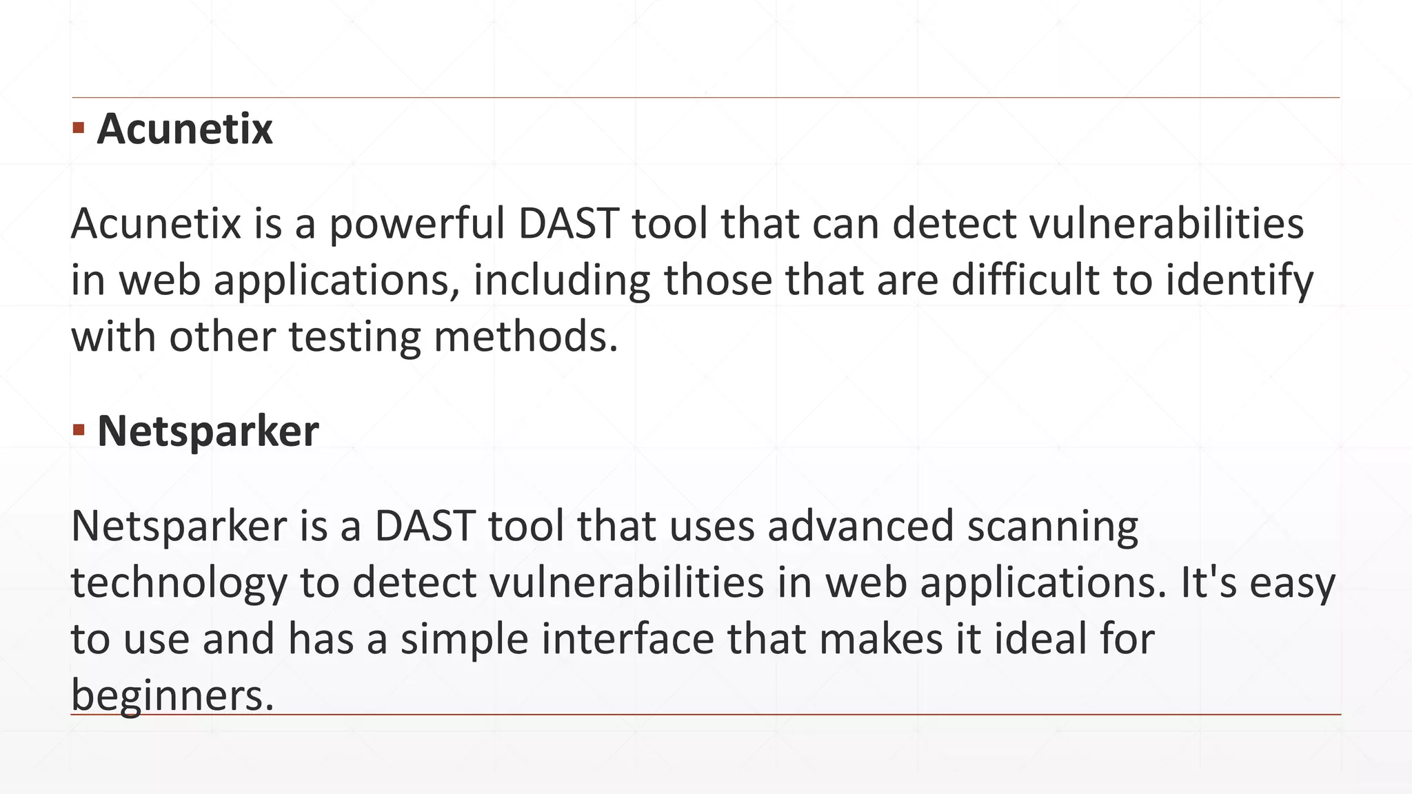 The Dynamic Application Security Testing Process: A Step-by-Step Guide ...