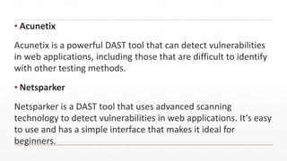 The Dynamic Application Security Testing Process: A Step-by-Step Guide ...
