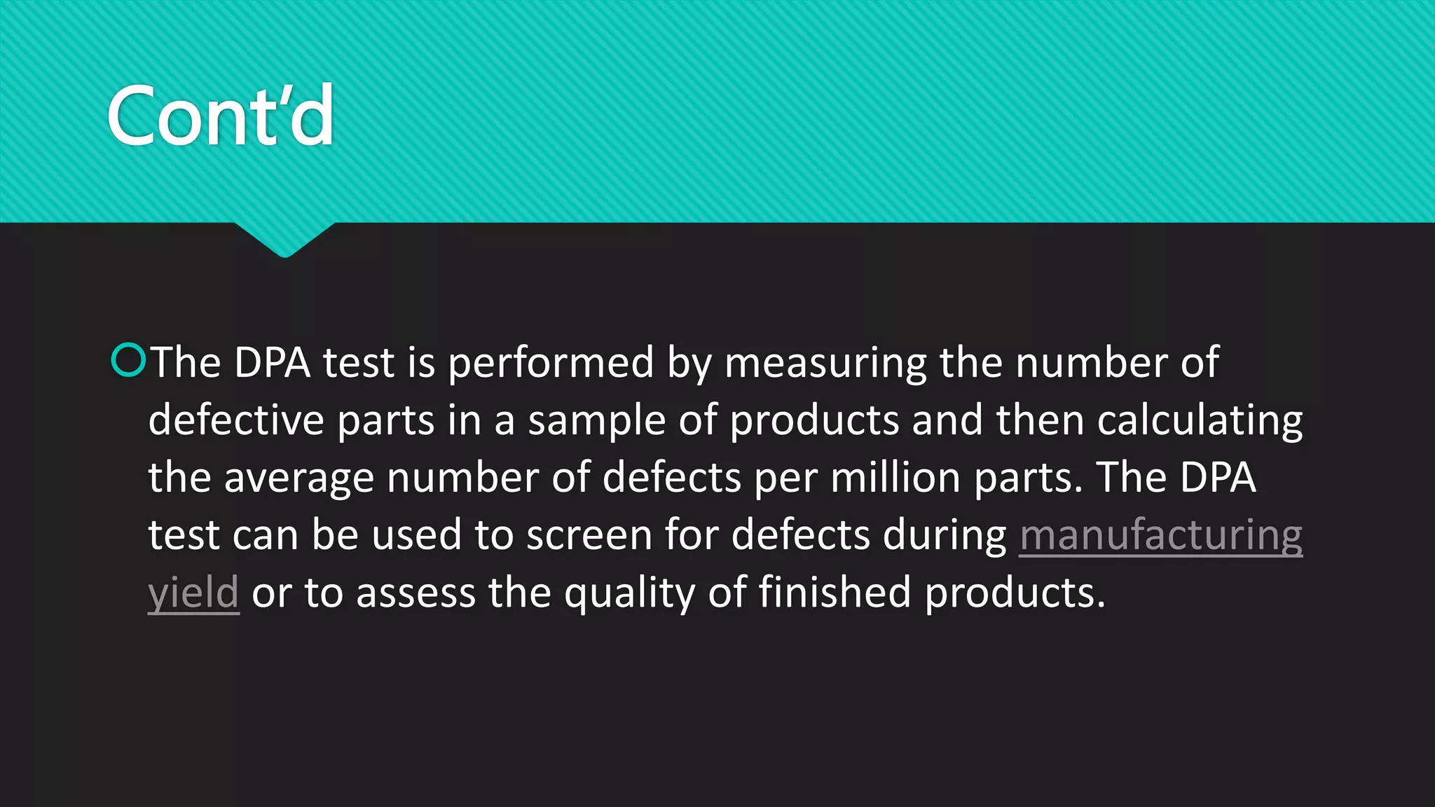 The Dynamic Part Average Test How It's Used in Semiconductor Testing ...