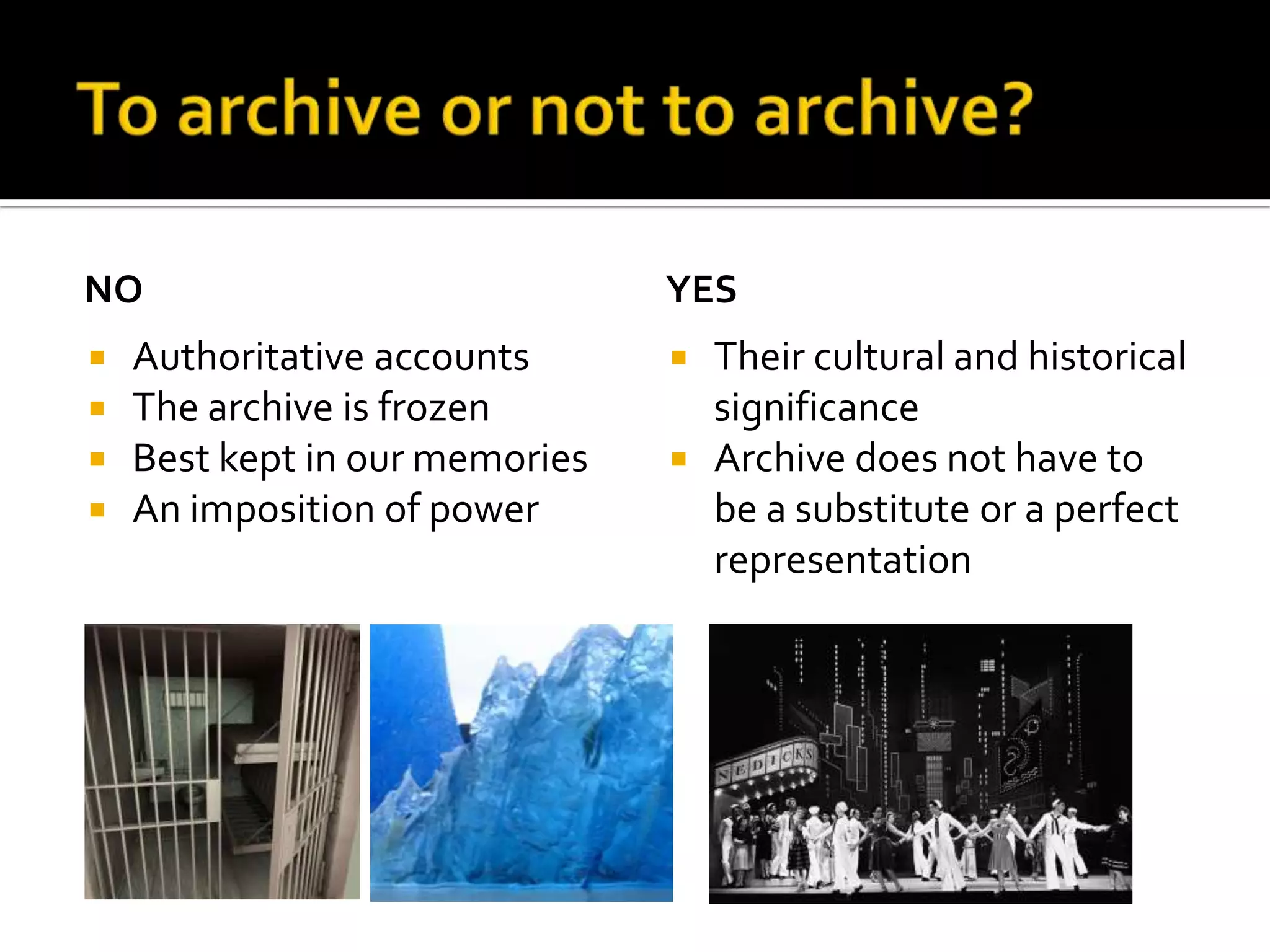 The dynamic performing arts archive the ideal program2 | PPT