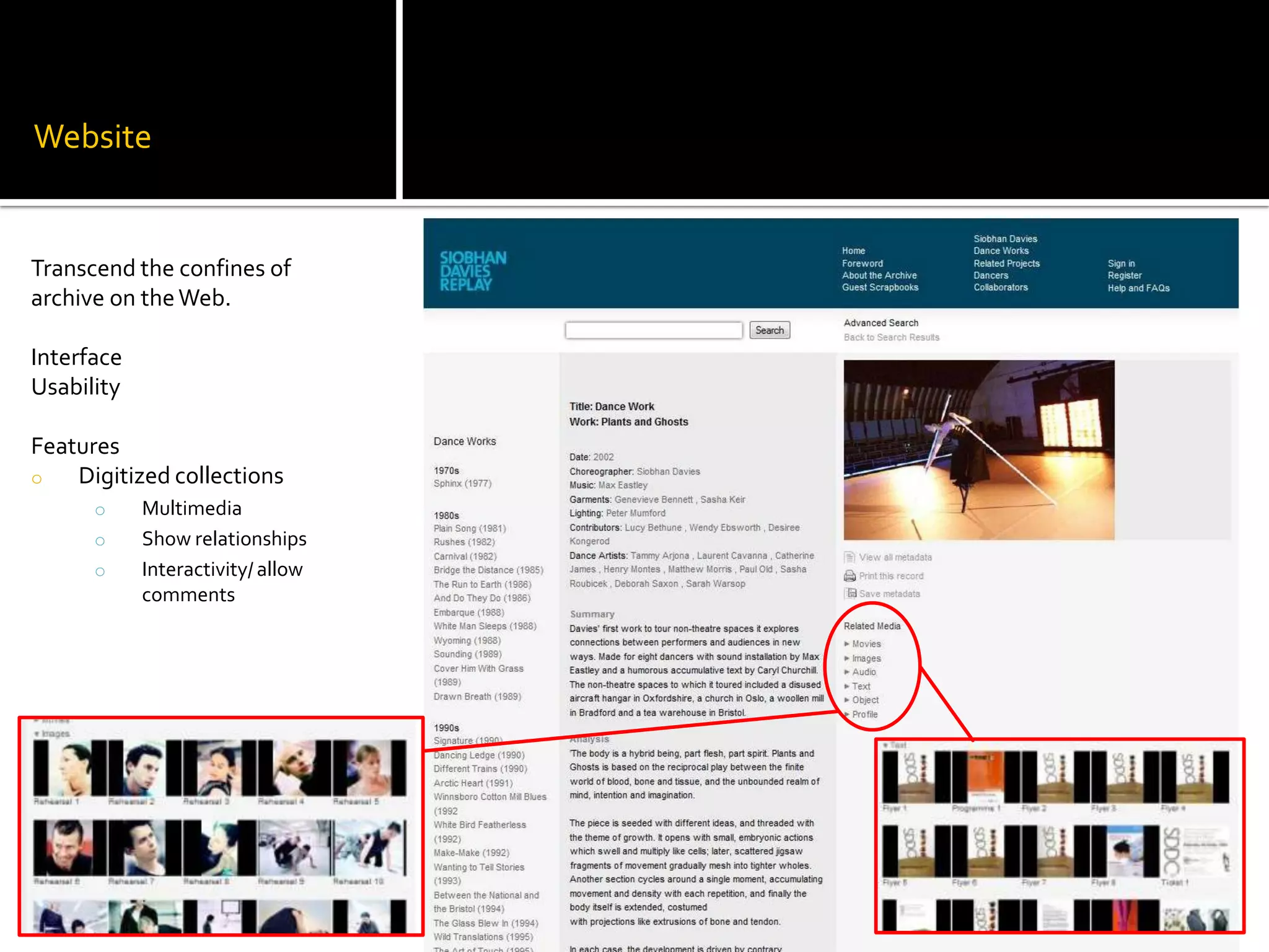 The dynamic performing arts archive the ideal program2 | PPT