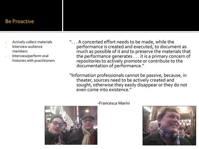 The dynamic performing arts archive the ideal program2 | PPT