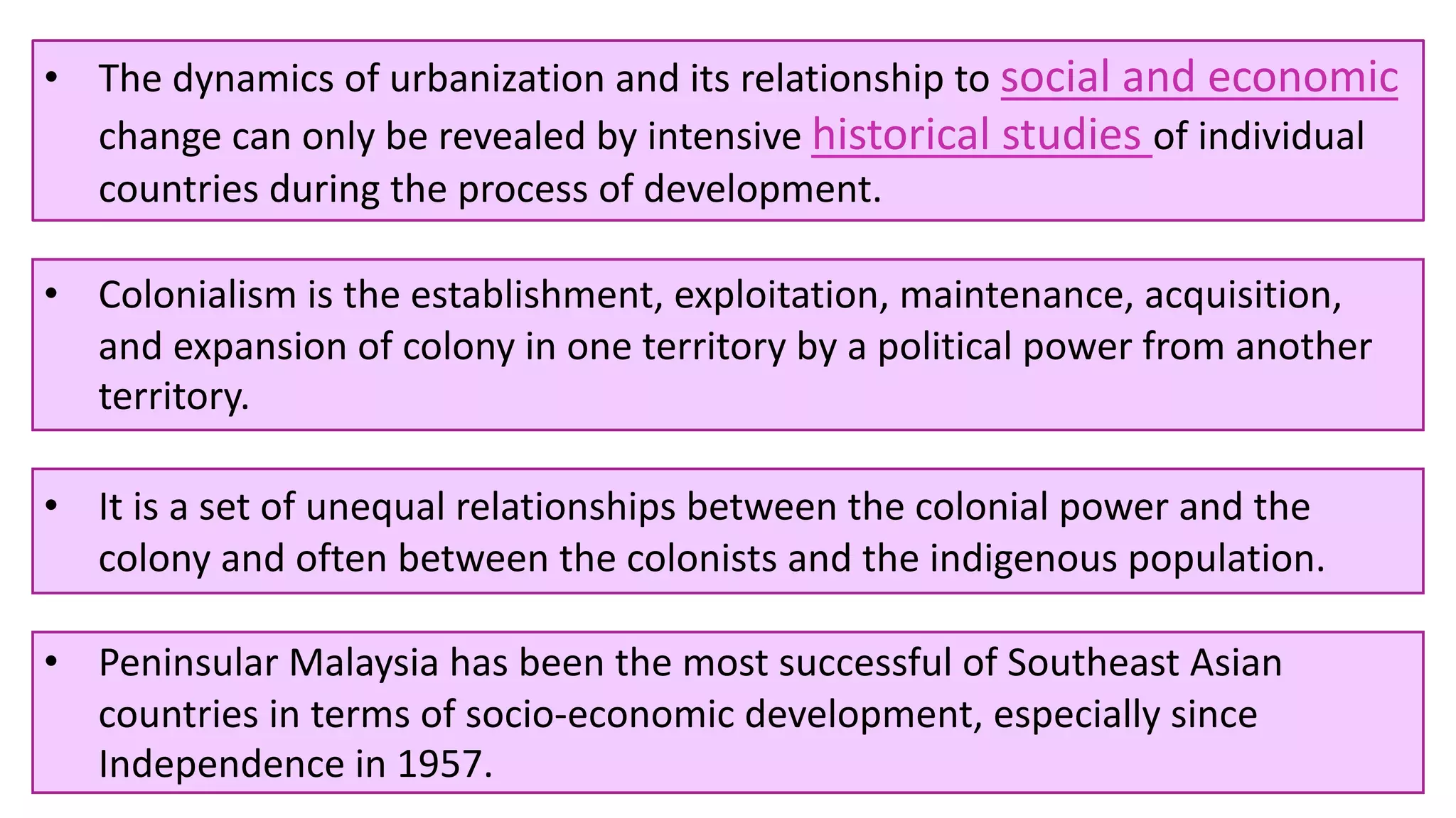 The dynamics of urbanization industrialization | PPT | Free Download