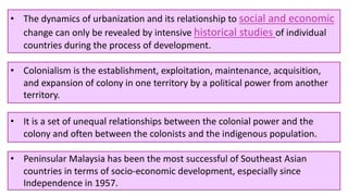 The dynamics of urbanization industrialization | PPT