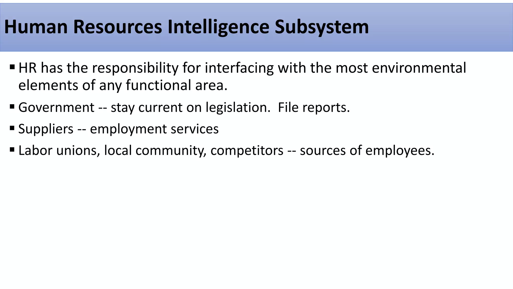 E-HRM and HRIS | PPTX