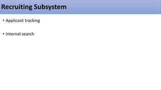 E-HRM and HRIS | PPTX