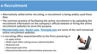 E-HRM and HRIS | PPTX