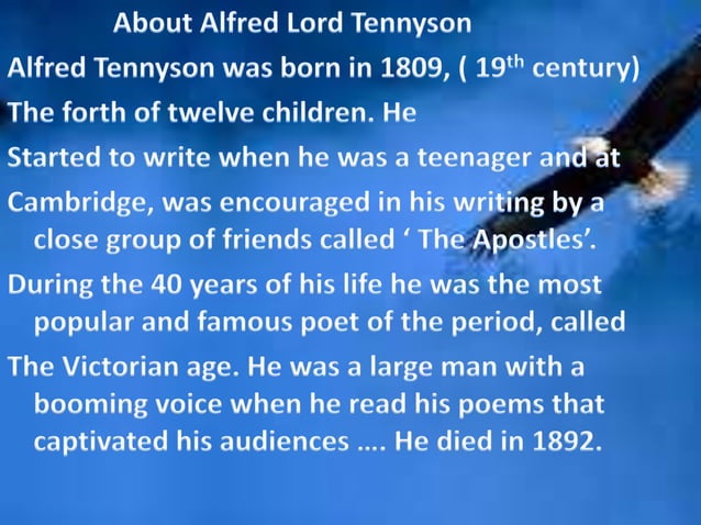 The eagle by alfred lord tennyson | PPTX