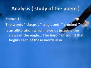 The eagle by alfred lord tennyson | PPTX | Poetry | Books and Literature